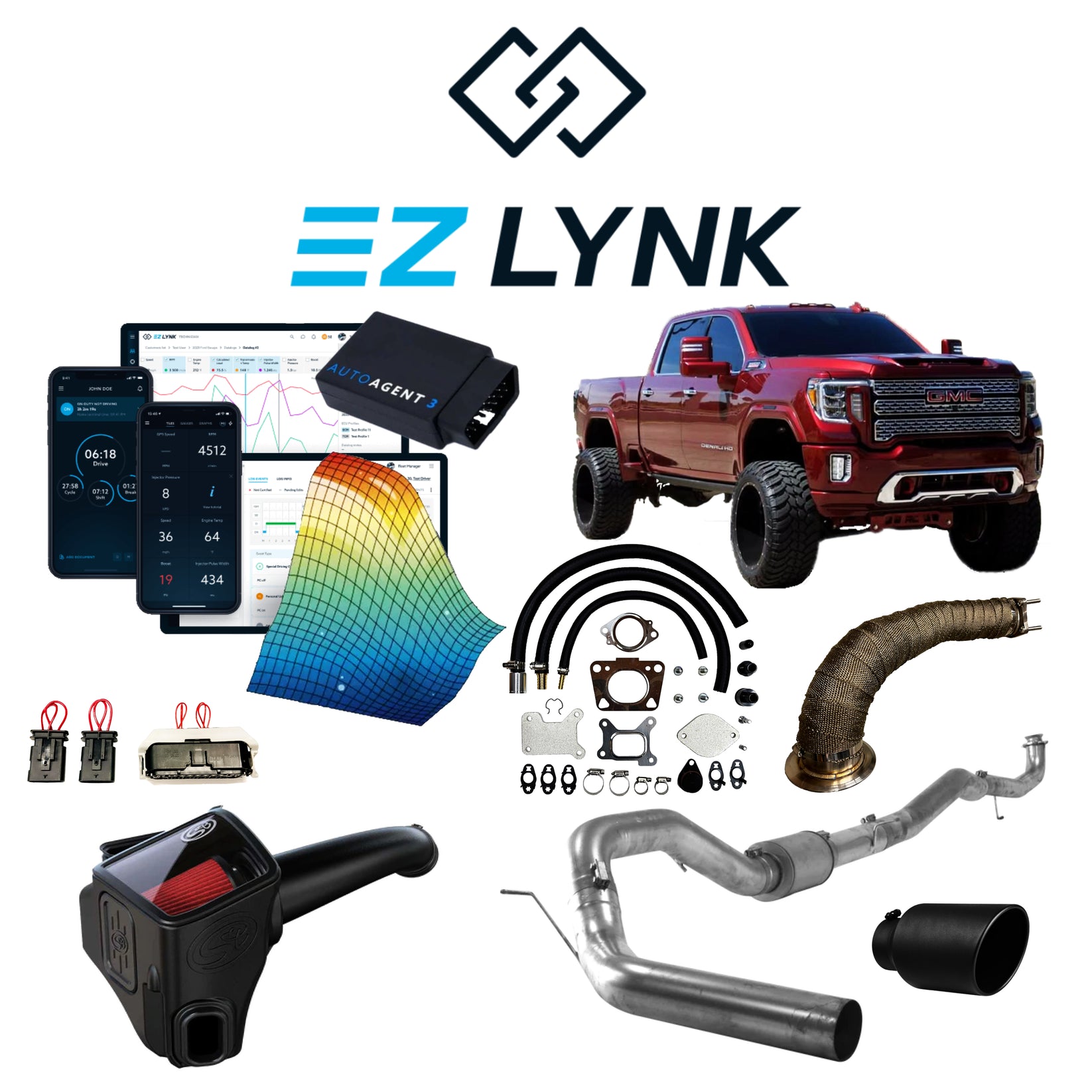 2019 - 2023 6.6L L5P CHEVY/GMC DURAMAX EZLYNK AUTOAGENT 3 TUNER ALL-IN ...